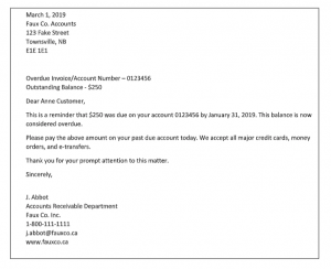 Collection Letters - How To Create An Effective Collection Letter